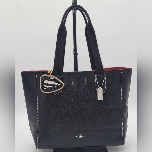 Coach | Bags | Coach Derby Tote Handbag Euc Black | Poshmark